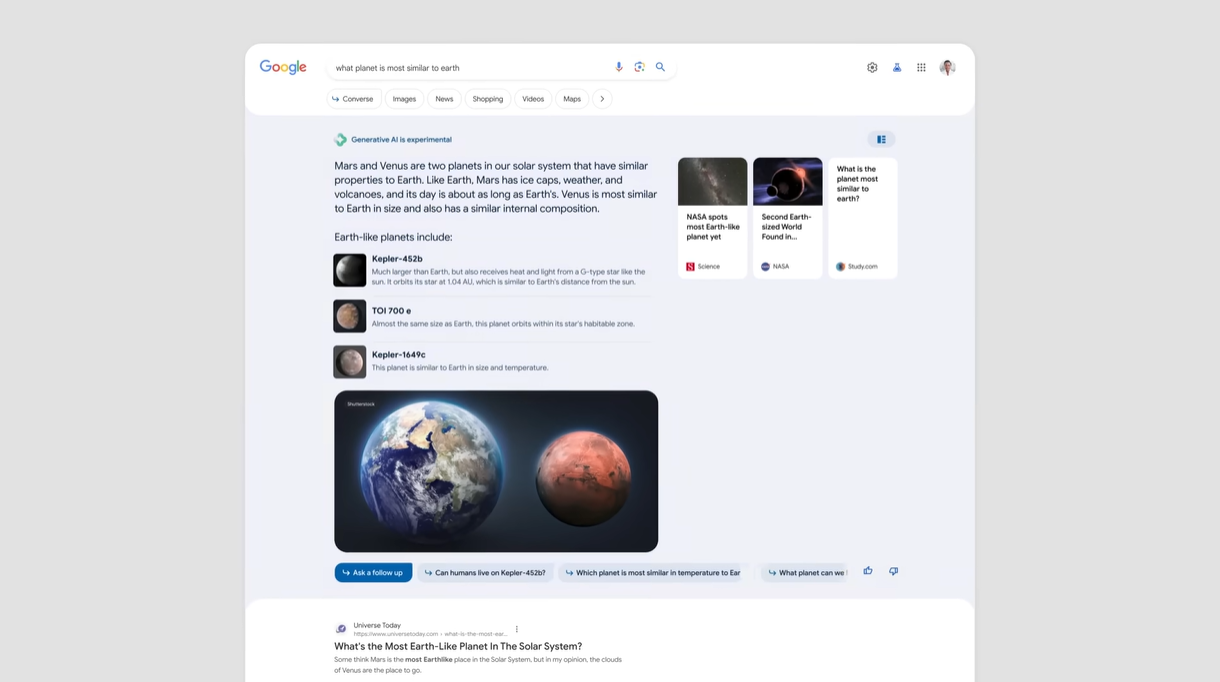 Google tuo tekoälyn osaksi hakukonettaan – näin Google Haku uudistuu